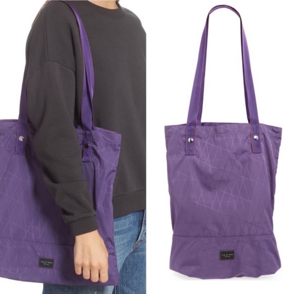 rag & bone | Bags | New Rag Bone New York Purple Blue Violet Never Full ...
